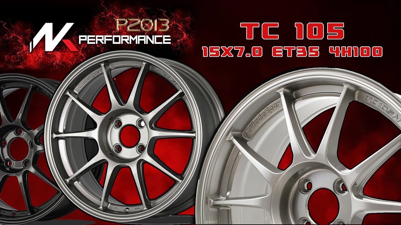 Nk performance TC105 15x7.0 ET35 4H100 สาย citycar ไม่มีใส่ไม่ได้แล้ว ...