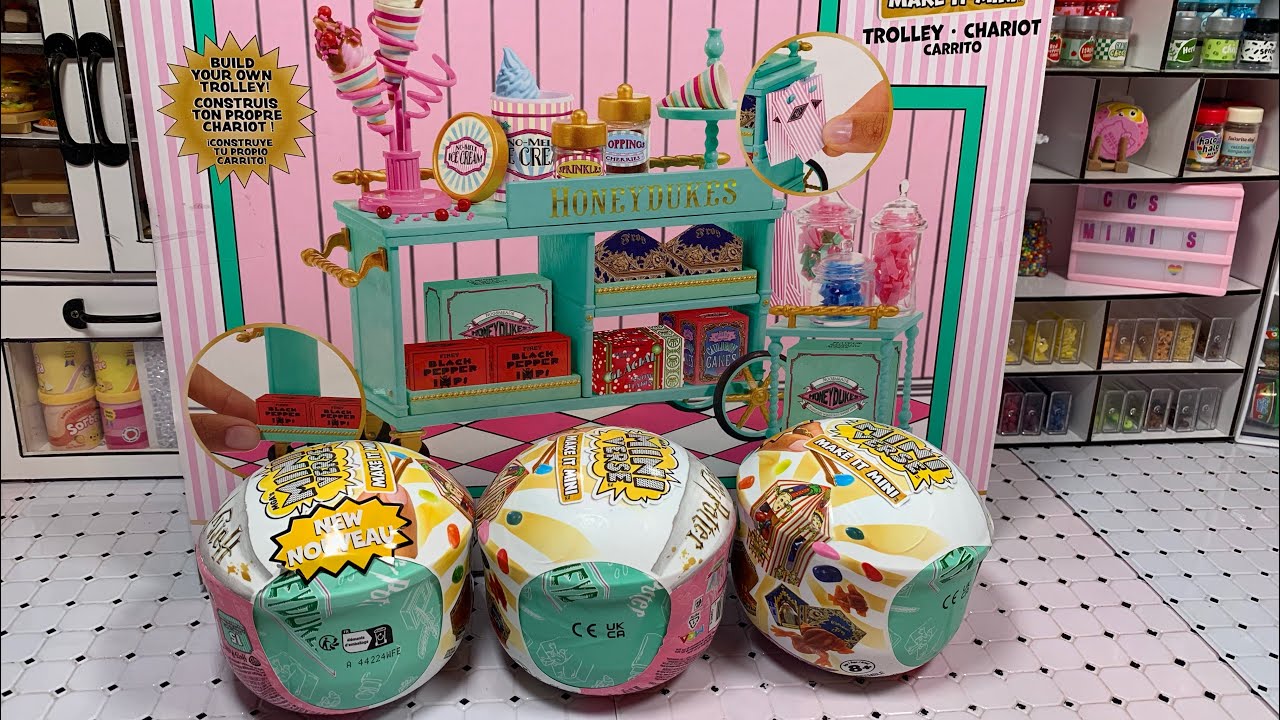 Unboxing Mini Verse Honeydukes - YouTube