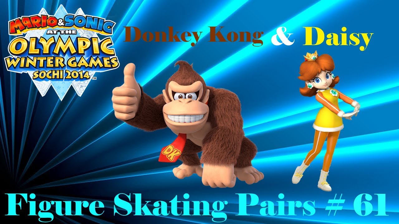 Mario & Sonic at the Sochi 2014 Olympic Winter Games Figure Skating ...