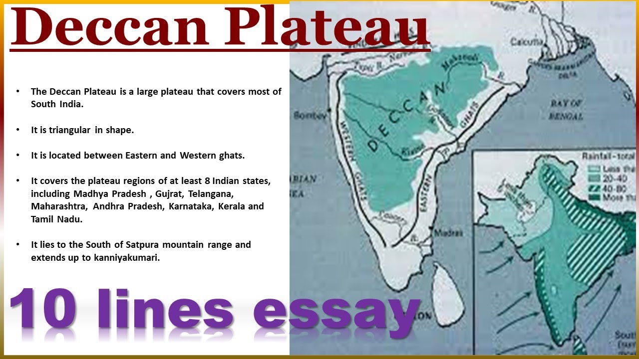 Deccan Plateau Location