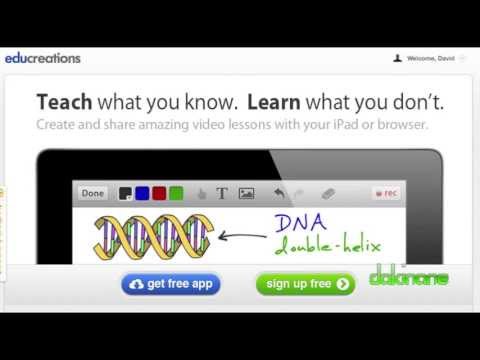 Educreations Tutorial 1 - YouTube