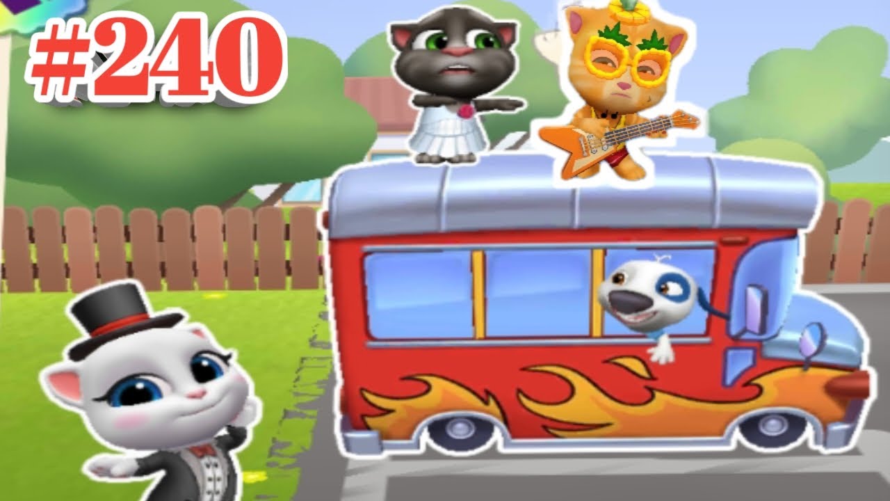 All talking Tom games | My talking Tom and friends go to shopping in ...