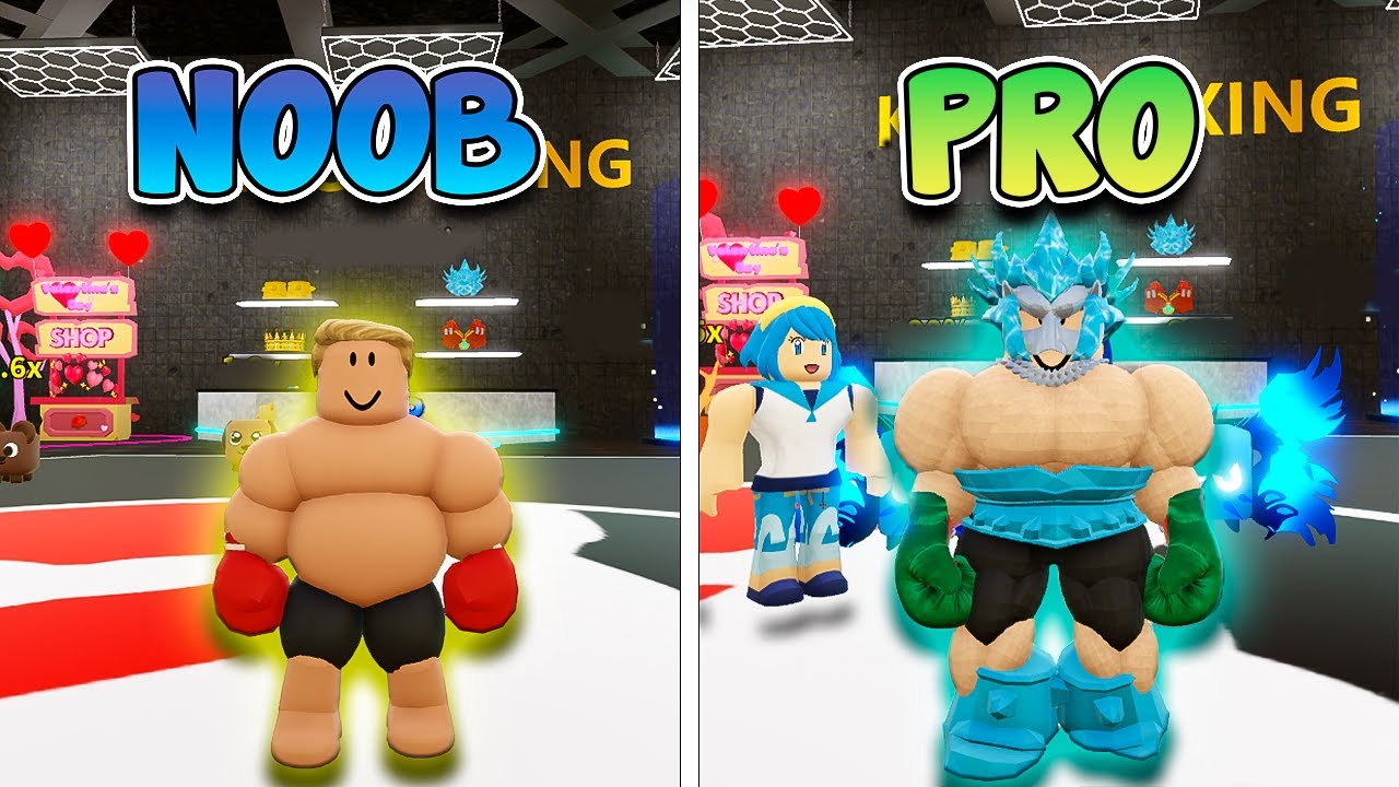 I Became Stronger In 👊Boxing Fitness Simulator Roblox - YouTube