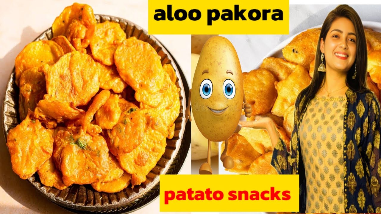 crispy patato snacks|| patato easy snacks|| aloo pakora - YouTube