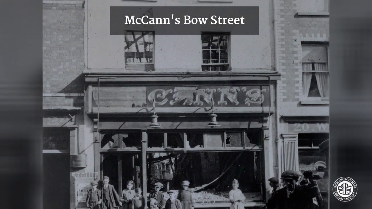 The aftermath of the Swanzy Riots, Lisburn, August 22 1920 - YouTube