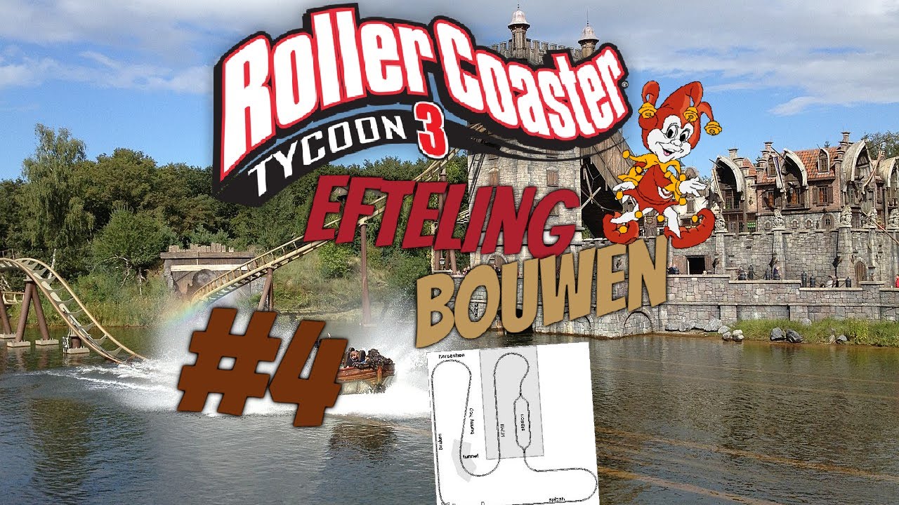 RCT3 Efteling Bouwen #4/8 - Layout - YouTube
