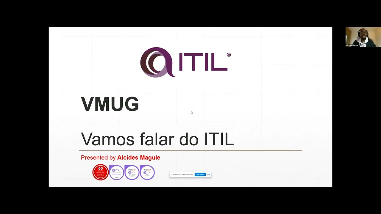 VMUG MOZ: Vamos Falar de ITIL - YouTube