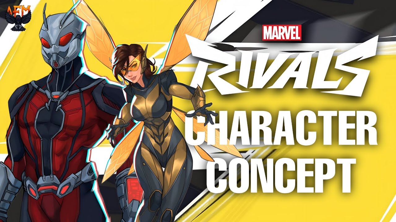 Marvel Rivals - Ant-Man & The Wasp Hero Concept - YouTube