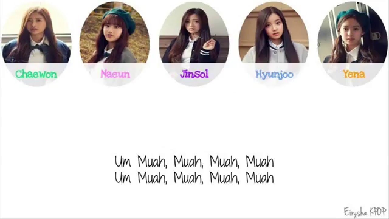APRIL (에이프릴) - Muah! (Han | Rom | Eng Color Coded Lyrics) - YouTube