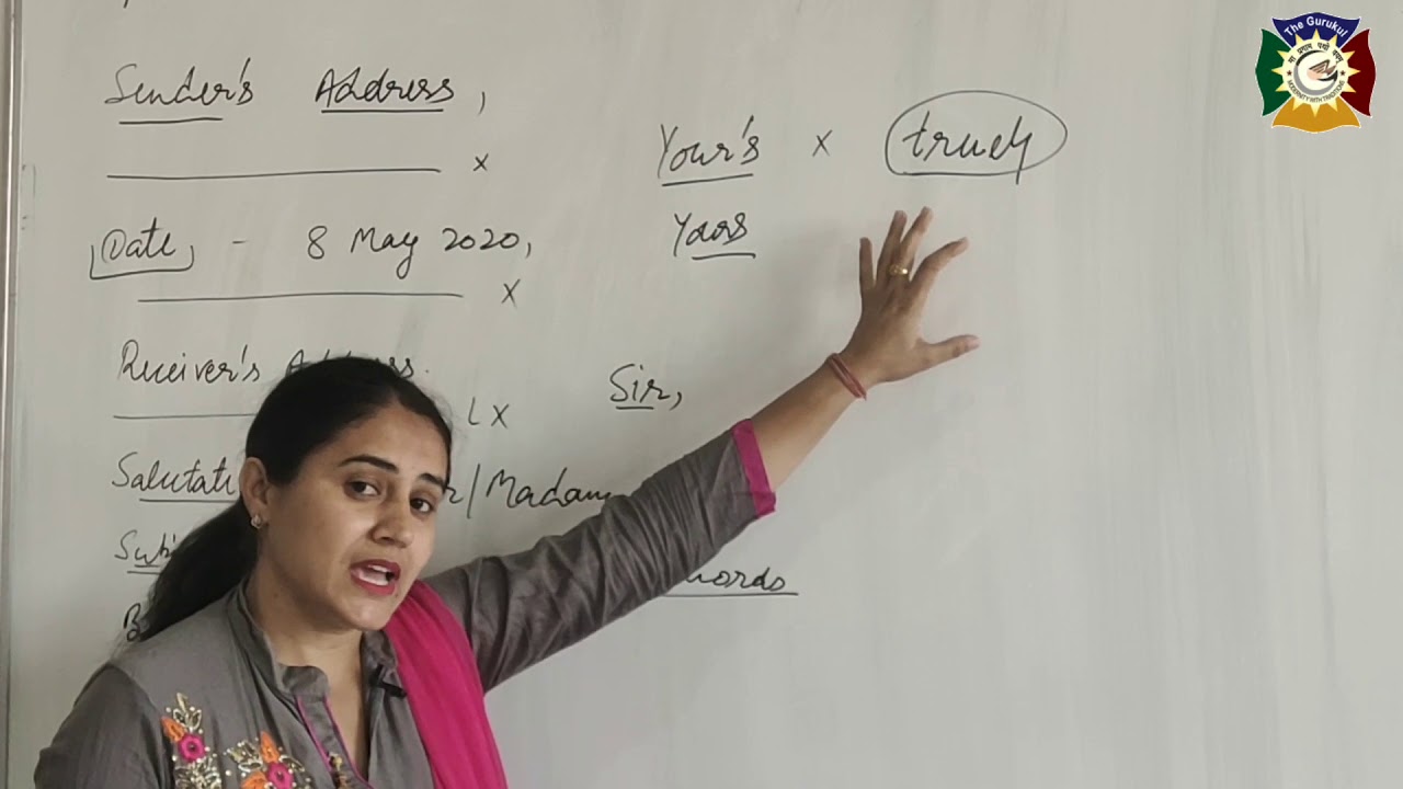 Class 8 English Topic writing section letter to the editor part-1 - YouTube