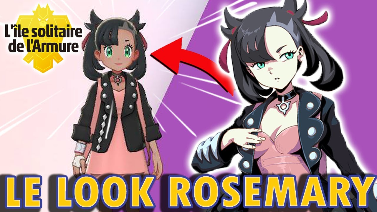Avoir Le Même Look que Rosemary | Pokémon Épée et Bouclier [ DLC ...