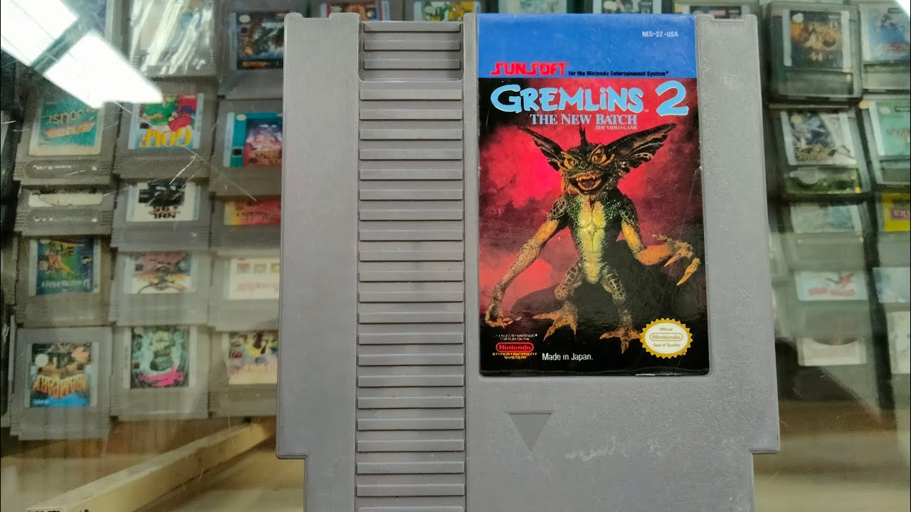 Gremlins 2 the new batch Nintendo Nes - YouTube