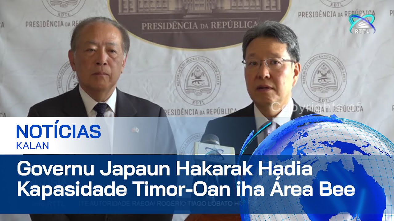 Japaun Hakarak Hasa’e Kapasidade Timor Oan Sira iha Área Bee, Sistema Abastamentu no Drainajen ...