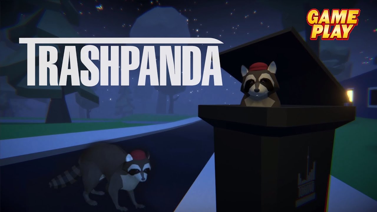 Trash Panda ★ Gameplay ★ PC Steam [ Free DEMO ] Raccoon mess simulator ...
