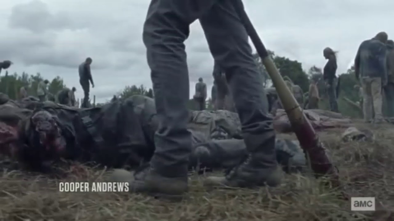 The Walking Dead 10x12 Negan Alpha Y Beta - YouTube