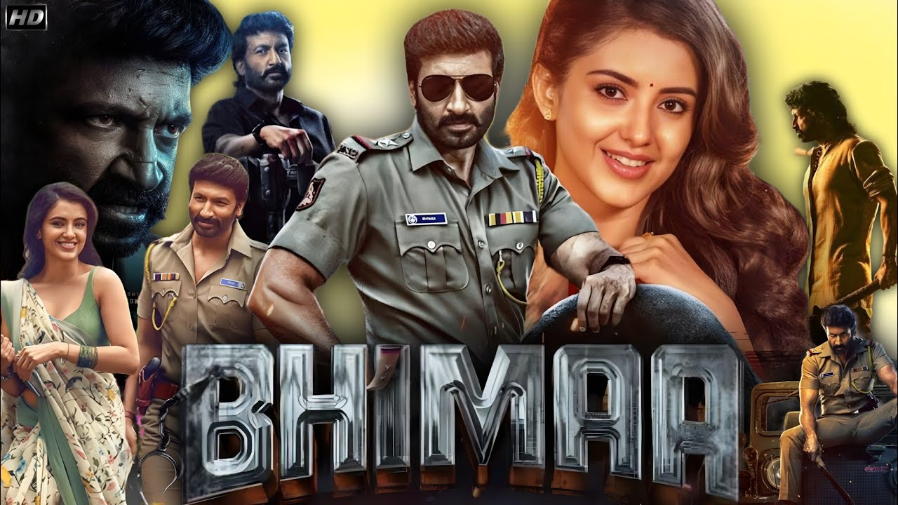 Bhima Full Movie Dubbed South | Malvika Sharma,Tottempudi Gopichand ...
