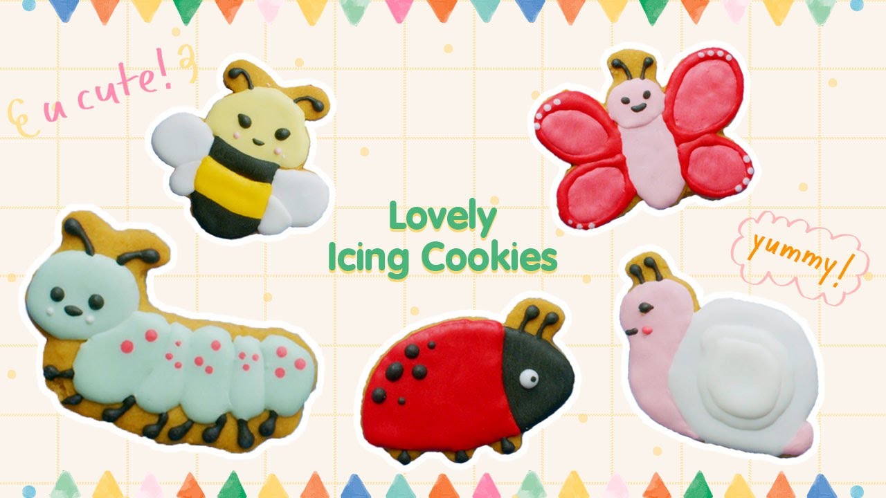 Cute Insect Cookies | So Yummy Cookies Recipes | WeCake - YouTube