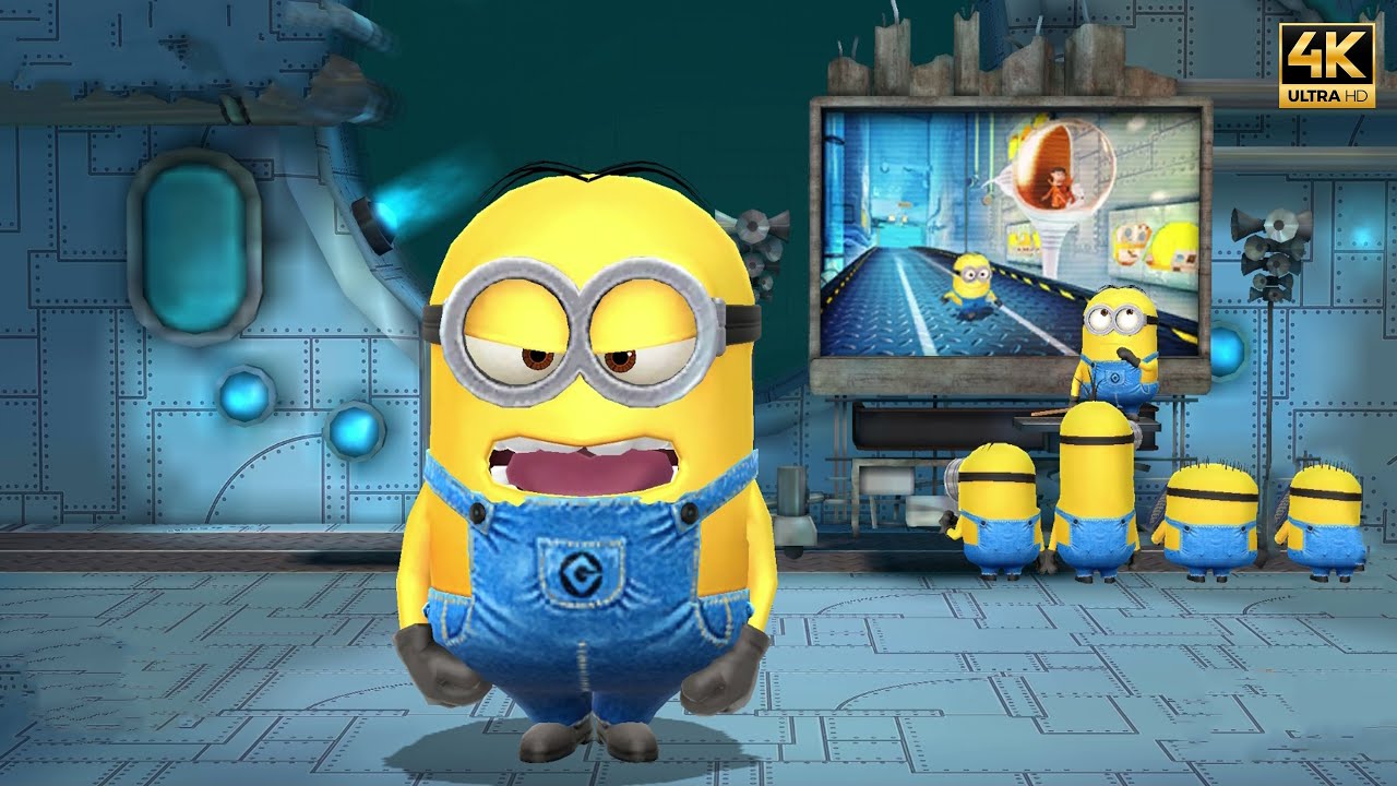 Despicable Me Minion Rush Dave Beat Vector 26 times | Minion Rush Boss ...