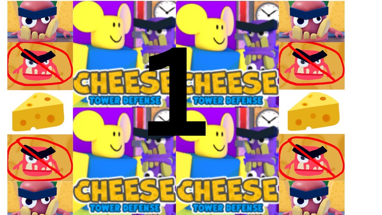 cheese tower defense 1 - YouTube