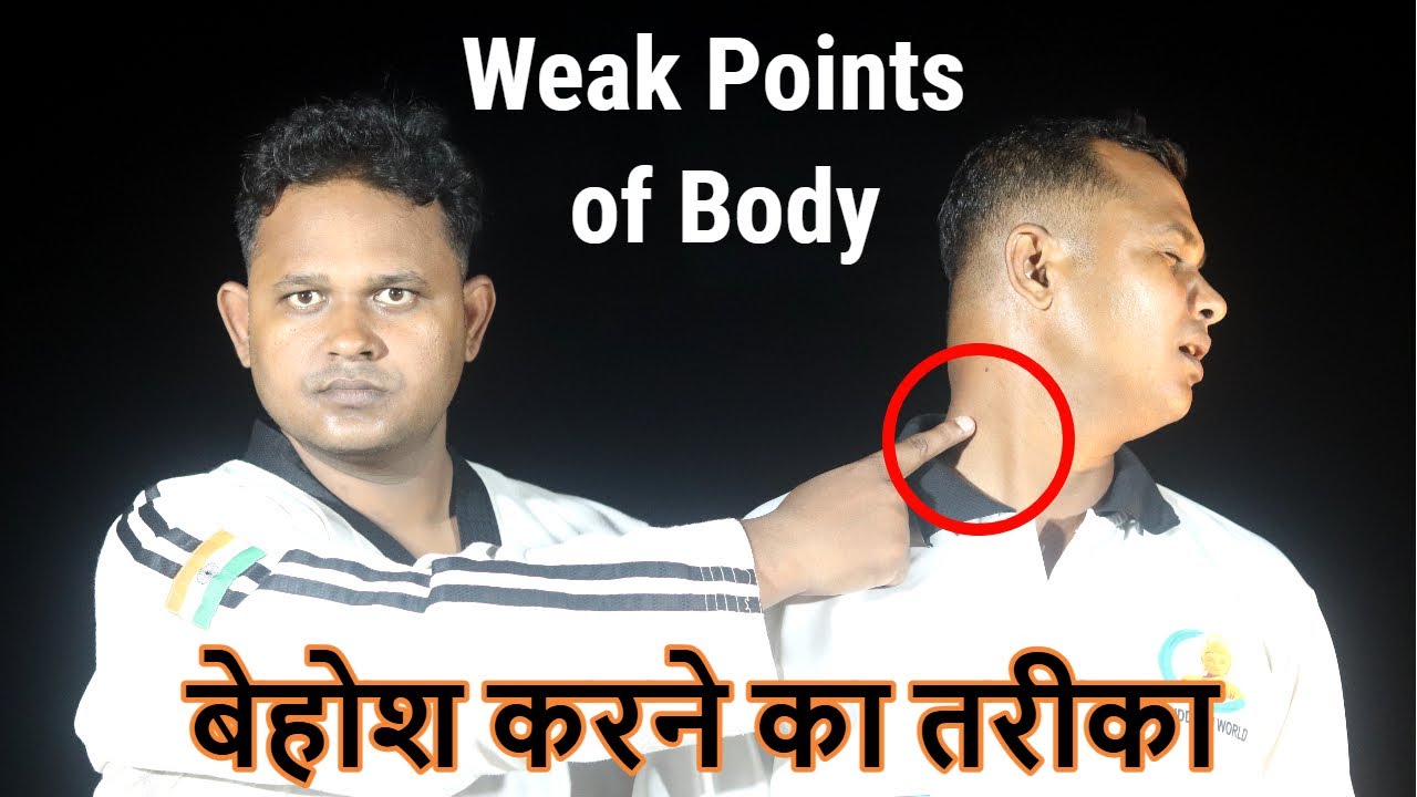 Best Weak Points of Body | Self Defense Techniques For Road Fight - YouTube