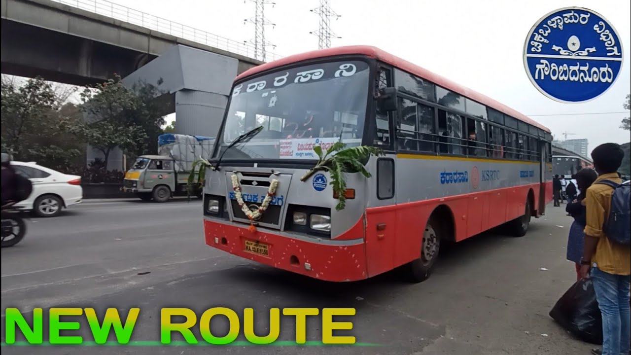 New route by KSRTC - YouTube