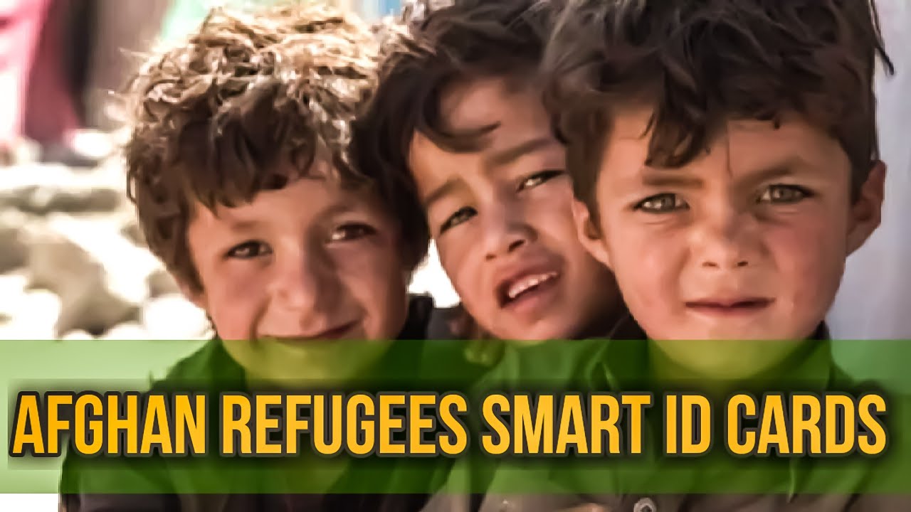 Afghanistan Refugees Smart ID Cards - YouTube