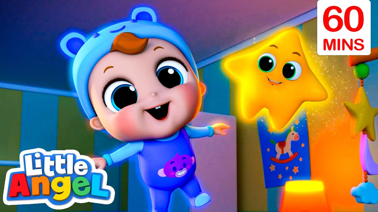 Twinkle Twinkle Little Star | Little Angel | Kids Songs | Moonbug Kids - YouTube