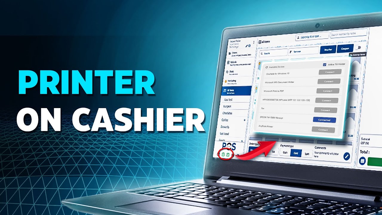 Cashier Printer - Point Of Sale System Software - Impact Software - YouTube