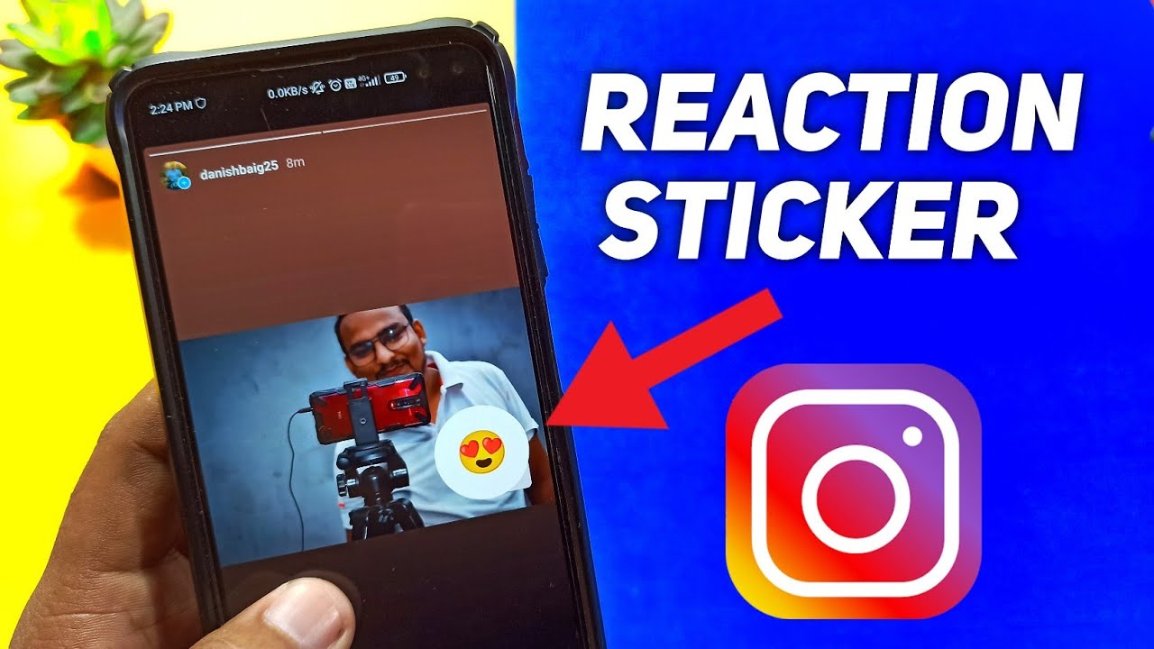 Instagram Story Reaction Sticker Update | Instagram Story New Feature ...