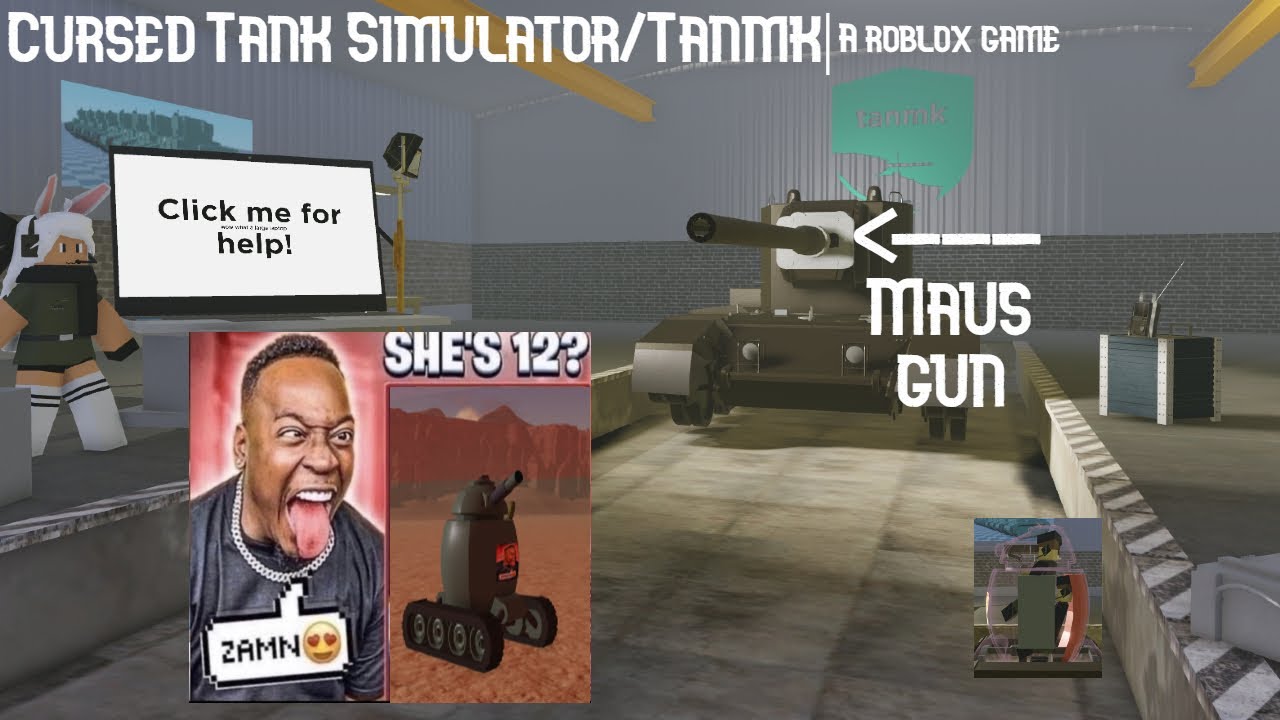 I love this new cursed tank game...| TANMK - YouTube