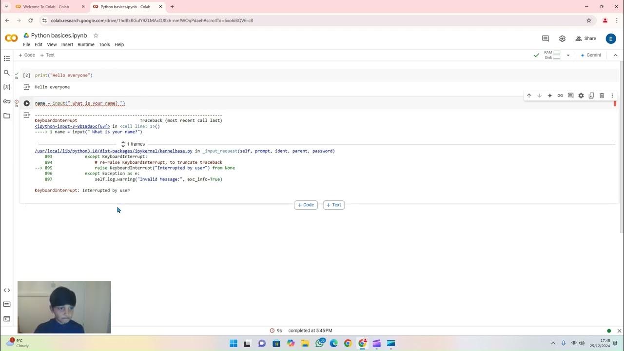 Python Program - YouTube