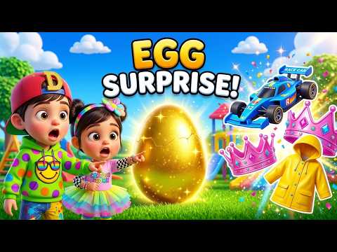 Egg Surprise Song! 🥚 Learn Colors and Numbers | Maria & Daniel