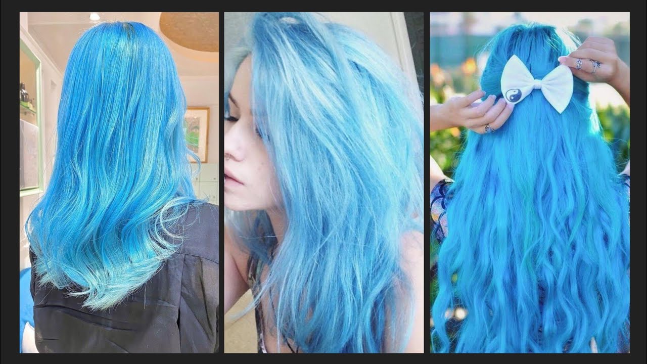 Eye Catching light blue hair color ideas - New Classic Hair color - YouTube