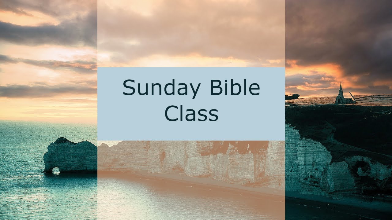 Sunday Bible Class - 08/20 - Pray Then Like This: Week 09 - YouTube