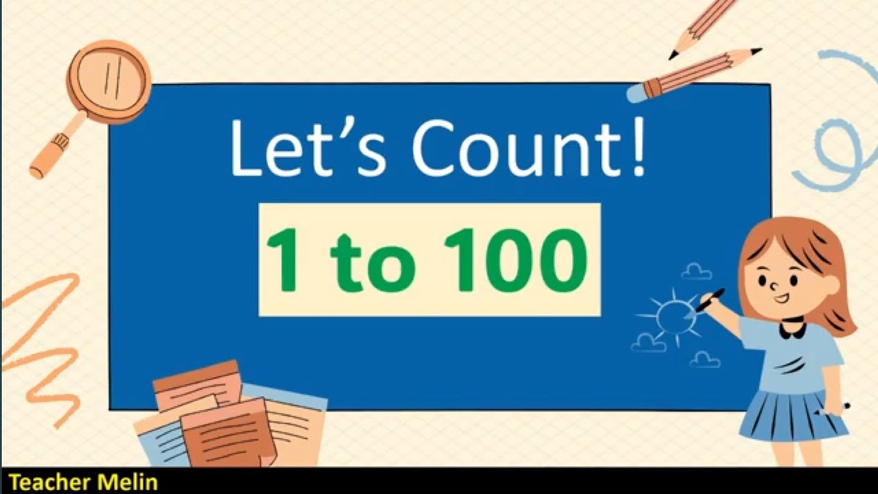 Let's count 1 to 100 - YouTube
