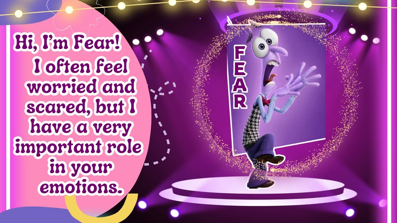 Meet Fear from Inside Out 2 | Bible Verse for Kids - Psalm 56:3. Short ...