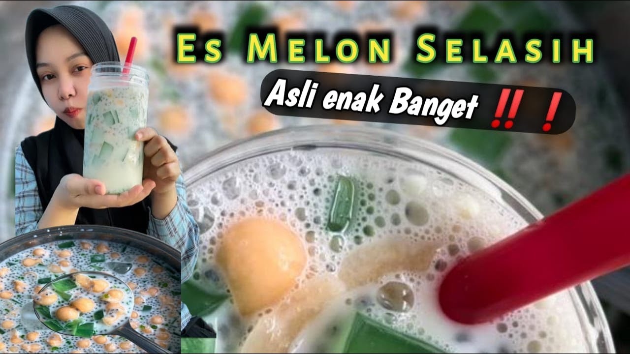 Cara membuat es melon selasih enak dan segar tanpa sirup ‼️‼️ cekidot 👉 ...