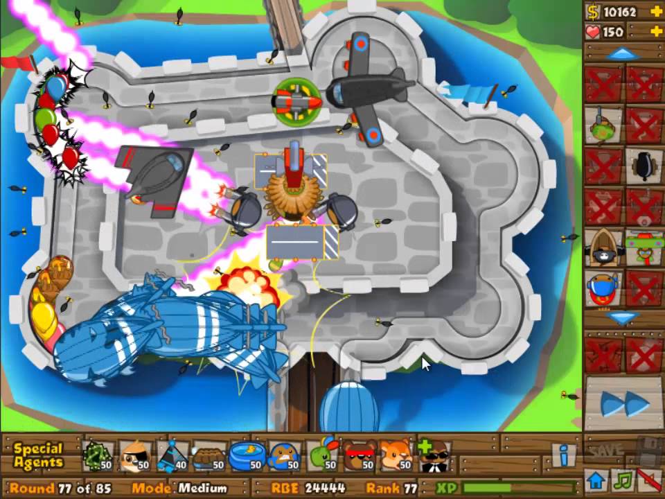 BTD5 March 14th 2014 Daily Challenge with English commentary - Bloons ...