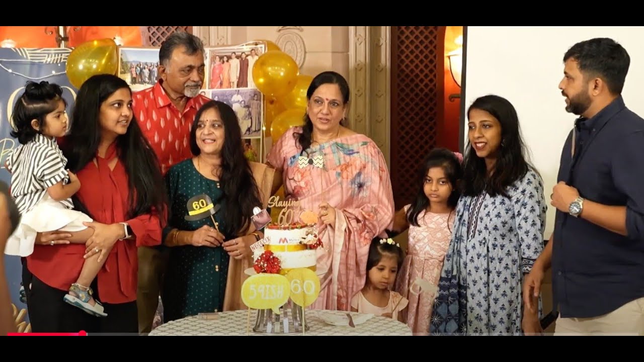Chandra Ma's 60th birthday - YouTube