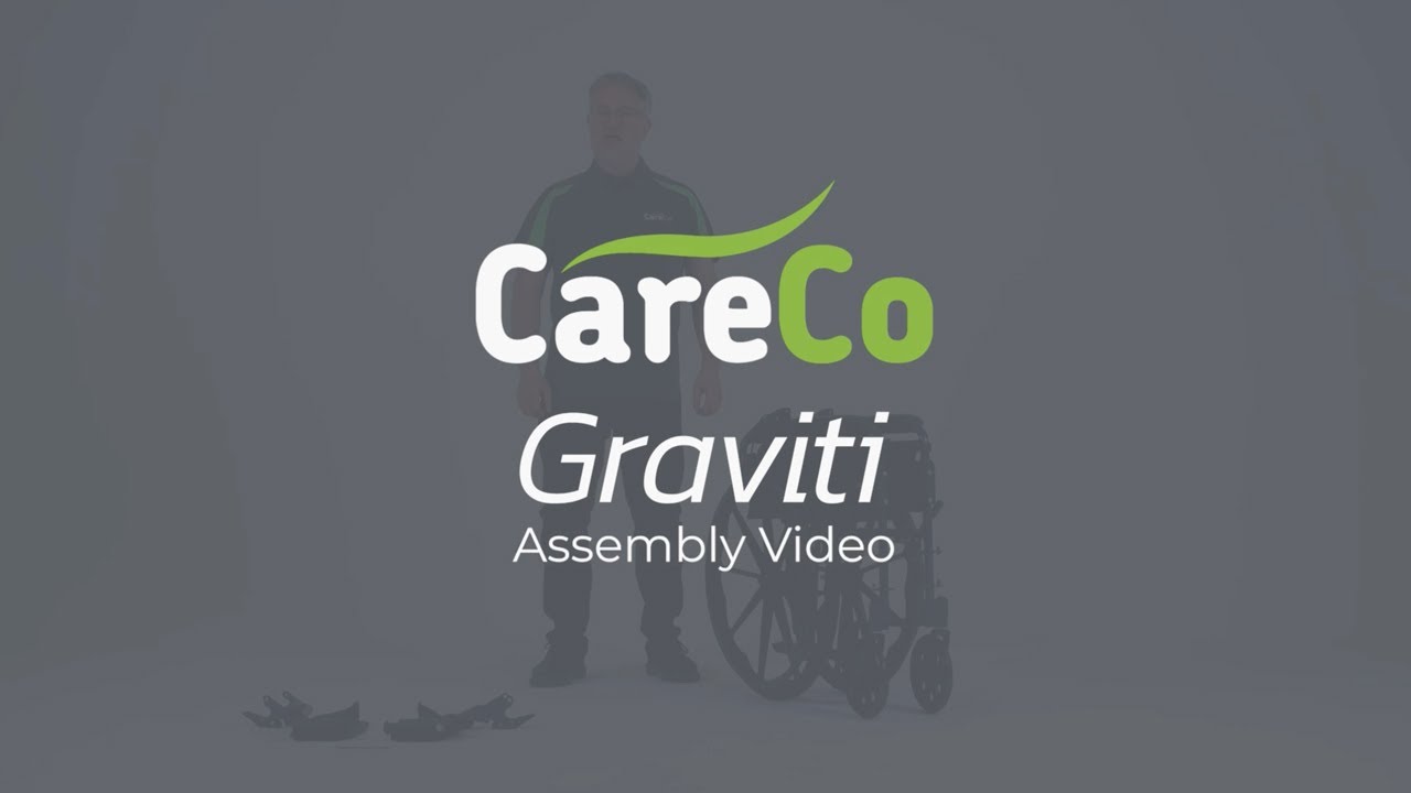 CareCo Graviti Self-Propelled Wheelchair Assembly Video - YouTube