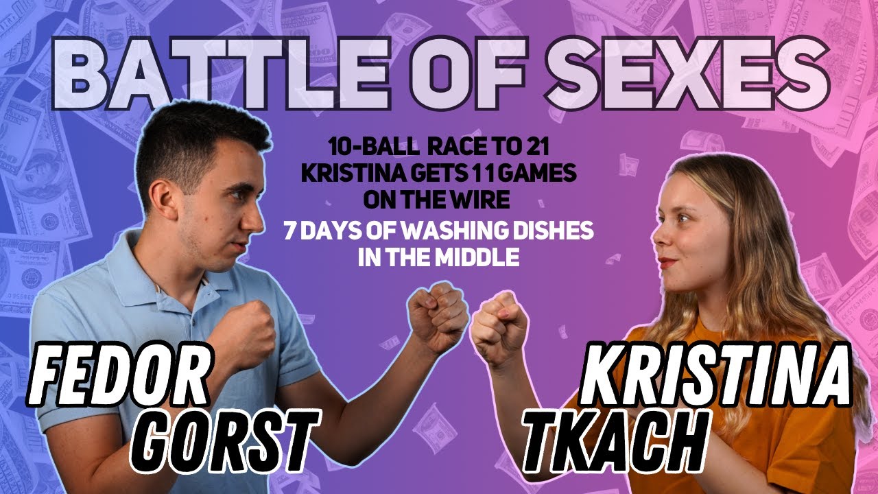 Battle of SEXES | Fedor Gorst - Kristina Tkach | 10-Ball - YouTube