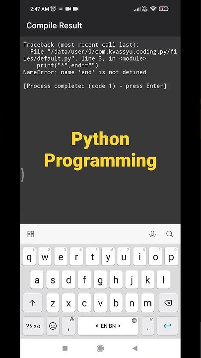 Python Programming Shorts 1 - YouTube