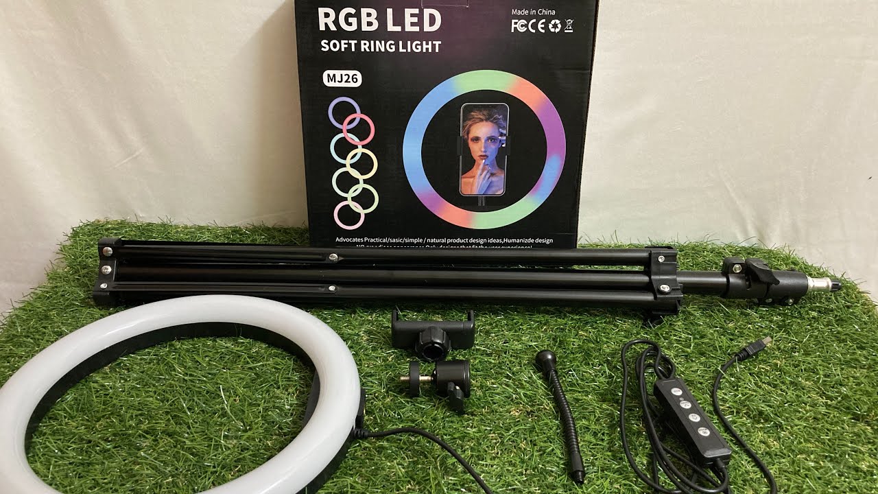 RGB Led Ring light Unboxing || Tech And More Unboxing - YouTube