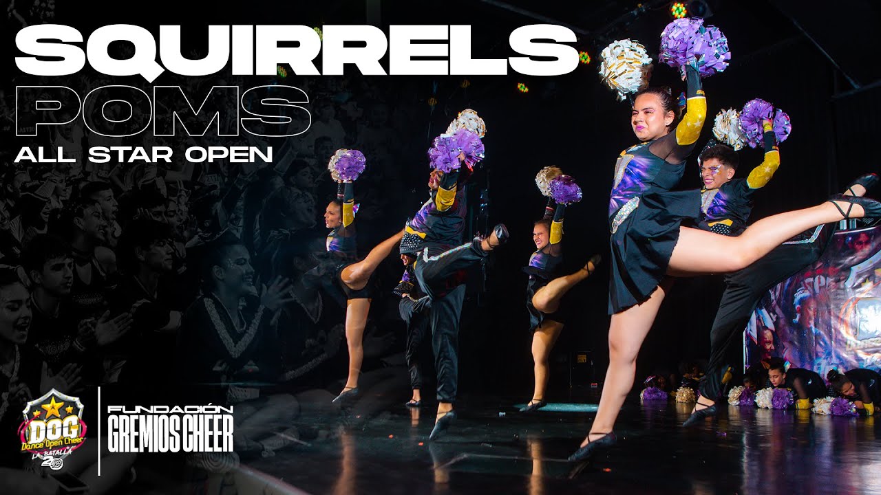Squirrels Poms (All Star Open) - DOC 2022 - YouTube