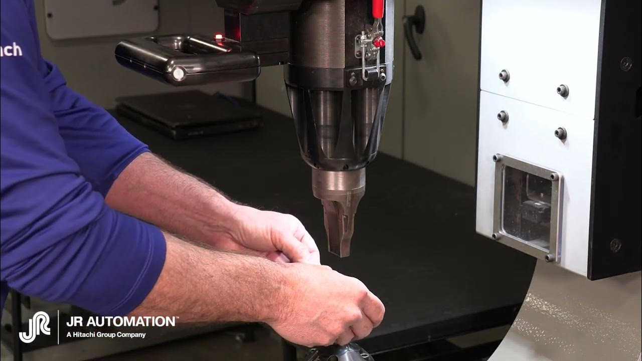 SmartAttach® Automated Nutplate Installation System | Installation Demonstration | JR Automation ...
