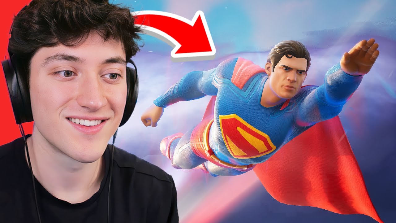 🔴 LIVE - NEW Superman Update in Fortnite! - YouTube
