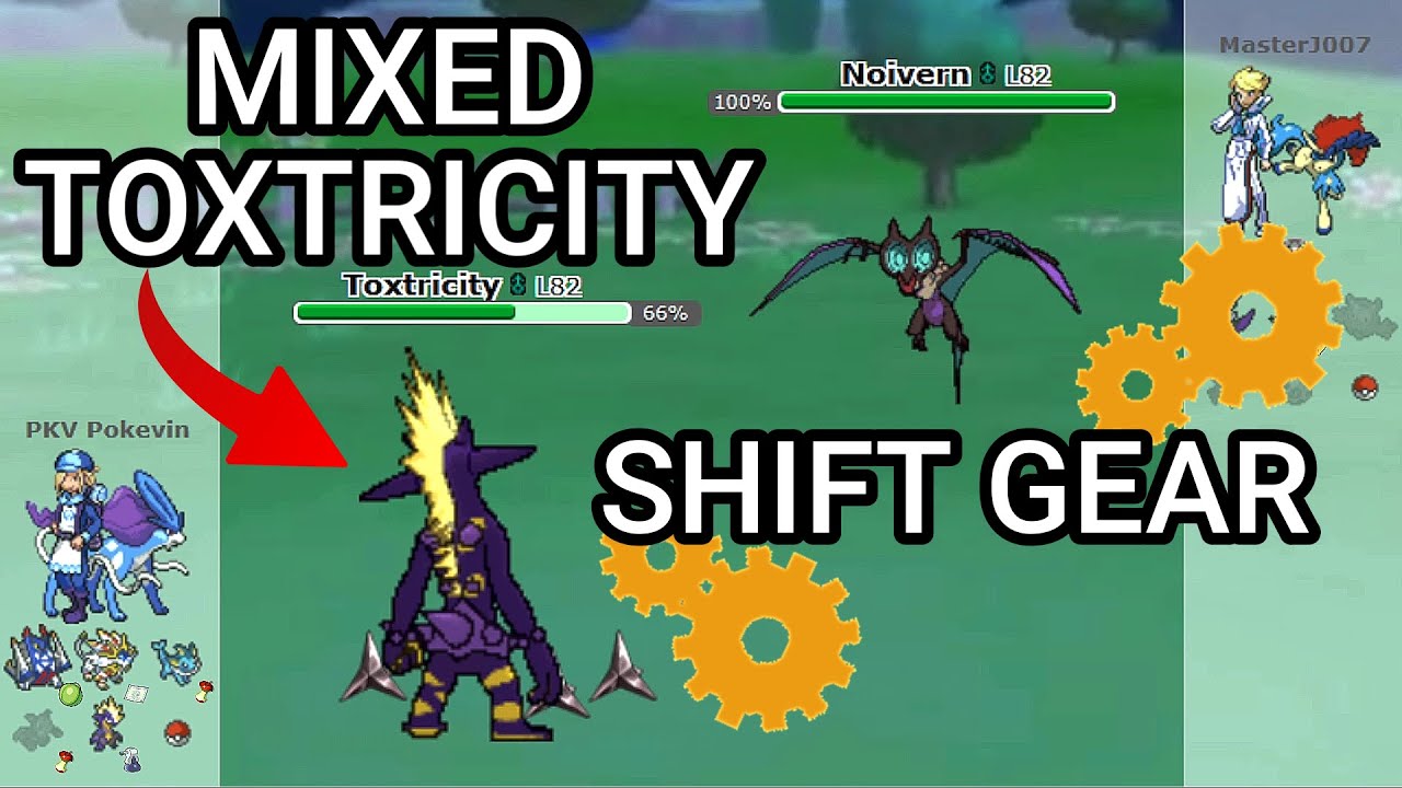 Shift Gear Toxtricity Is The Way! (Pokemon Showdown Random Battles ...