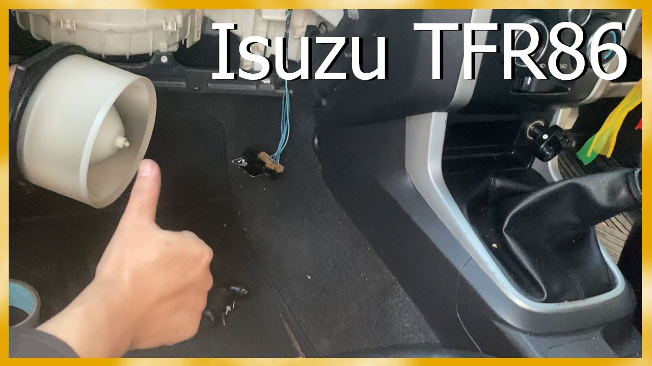 Isuzu Dmax พัดลม 1-3 ไม่ทำงาน (Isuzu TFR86 No. 1-3 blower switch isn't ...