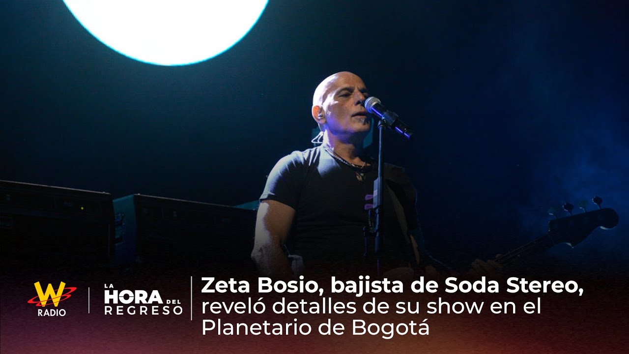 Zeta Bosio, bajista de Soda Stereo, reveló detalles de su show en el ...