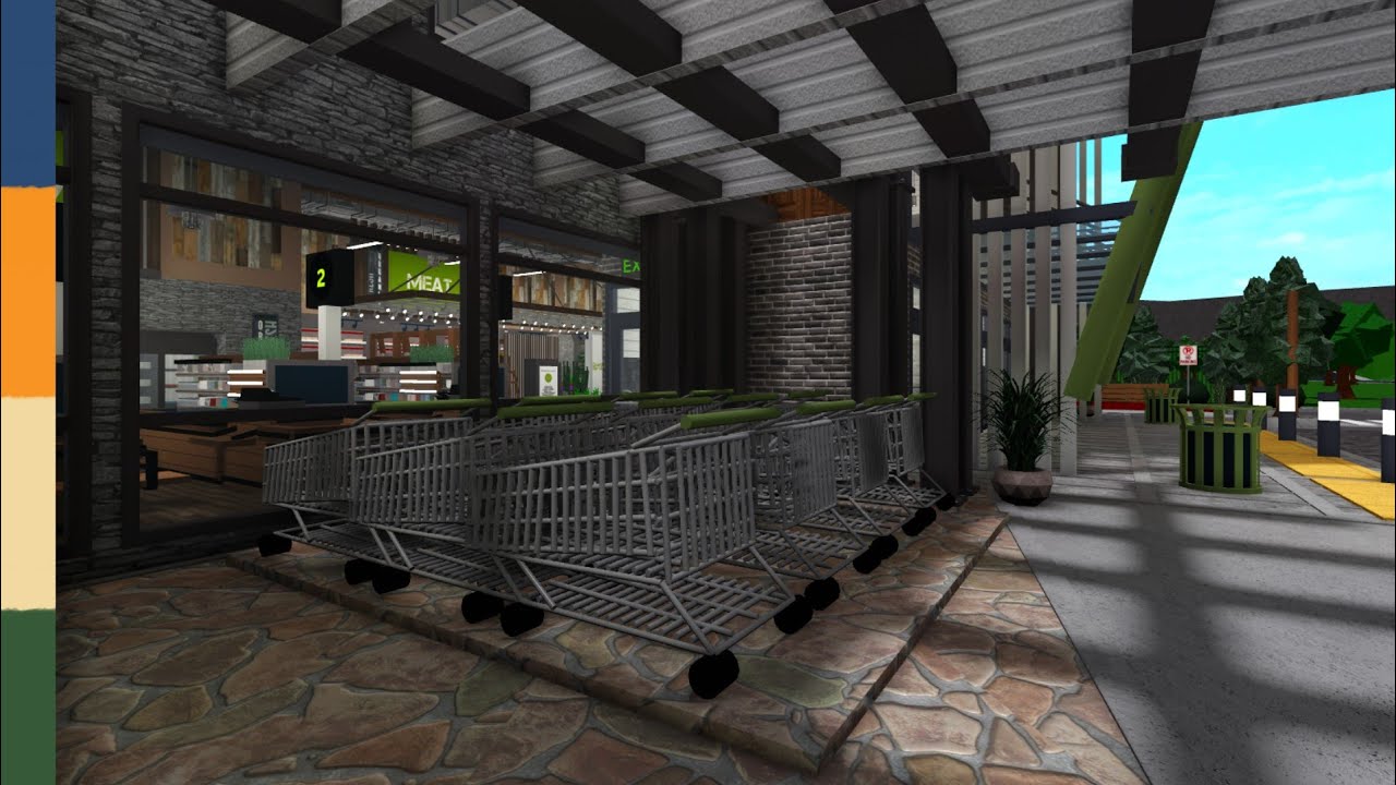 Grocery Store SpeedBuild Part 3 | ROBLOX Bloxburg | 1.6M - YouTube